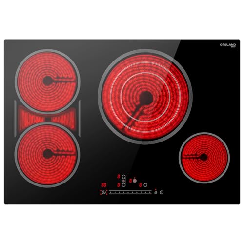30 Inch Electric Cooktop 4 Burners, GASLAND Chef CH774BF34A Built-in ...