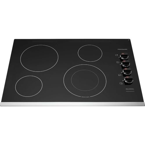 Frigidaire 30" Electric Cooktop with Stainless Trim at Stoves Direct