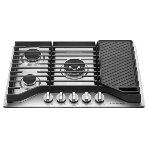 GASLAND Master Series 30 Inch Gas Cooktop with Griddle PRO GH3805SS1FC ...